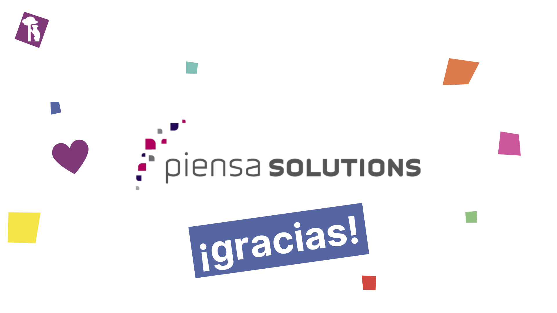 ¡Gracias, Piensa Solutions! - WordCamp Madrid 2023